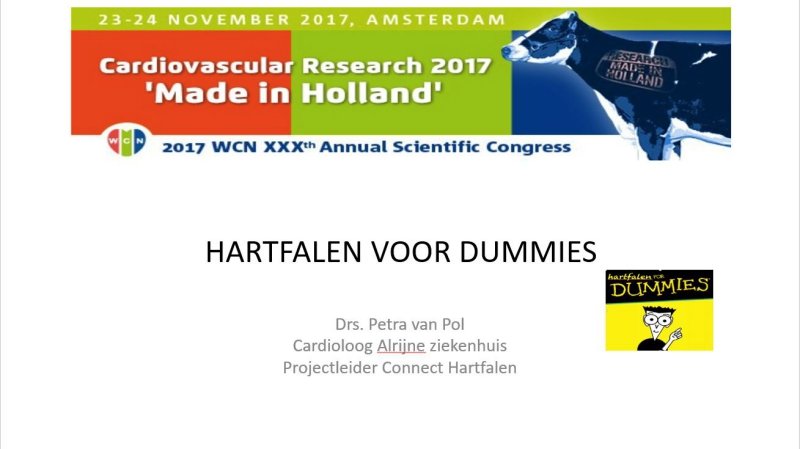 Slides: Heart failure for dummies: What cardiologists & rese