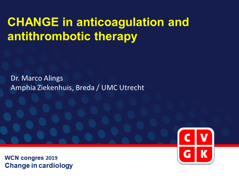 Slides | Long-term intensive antithrombotic treatment: antip